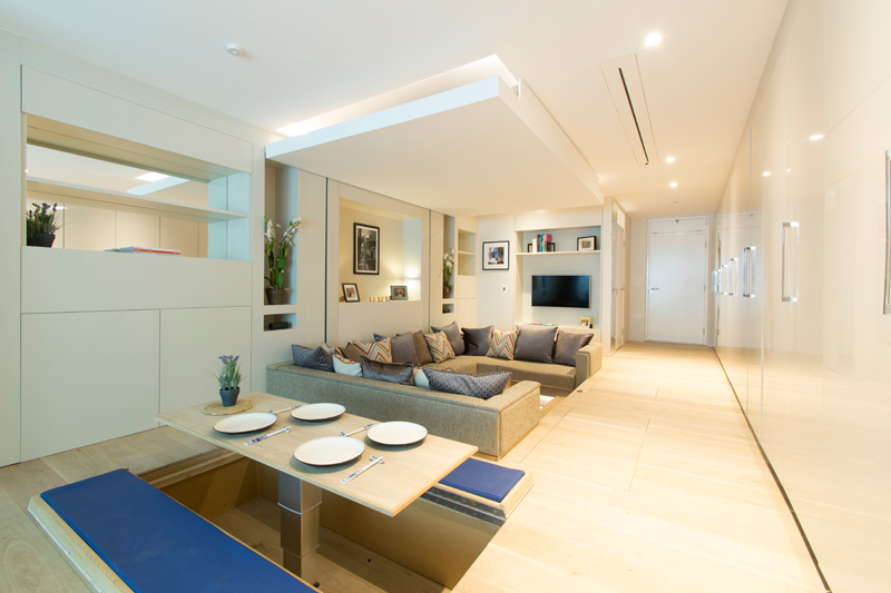 High-Tech Space Saving — Shoebox Dwelling | Finding comfort, style and ...