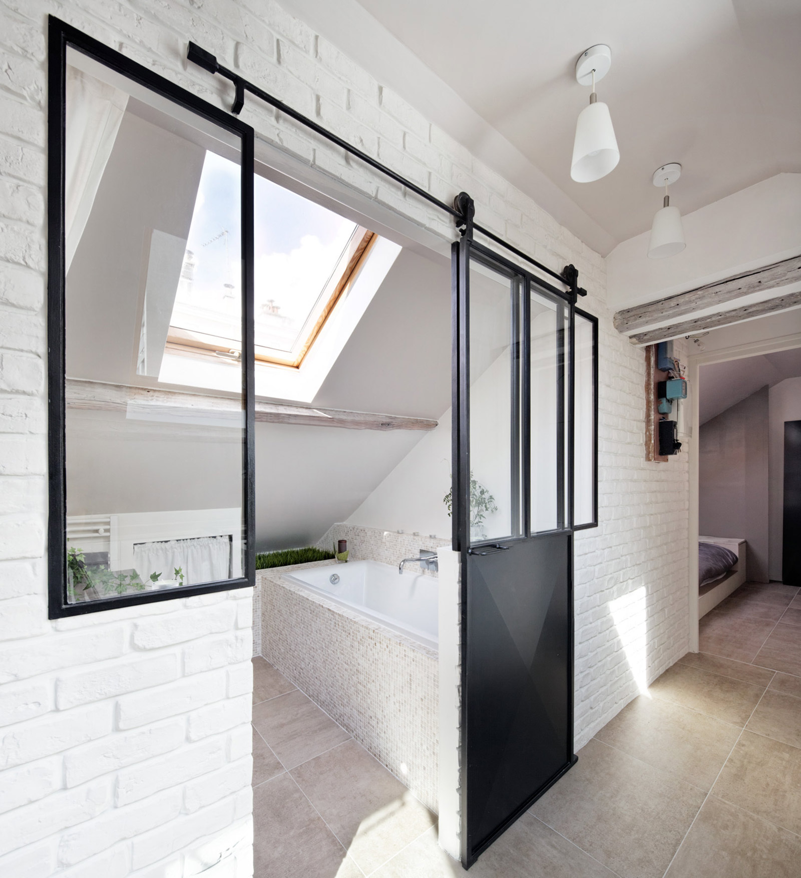 Small Attic In Paris — Shoebox Dwelling | Finding comfort, style and ...