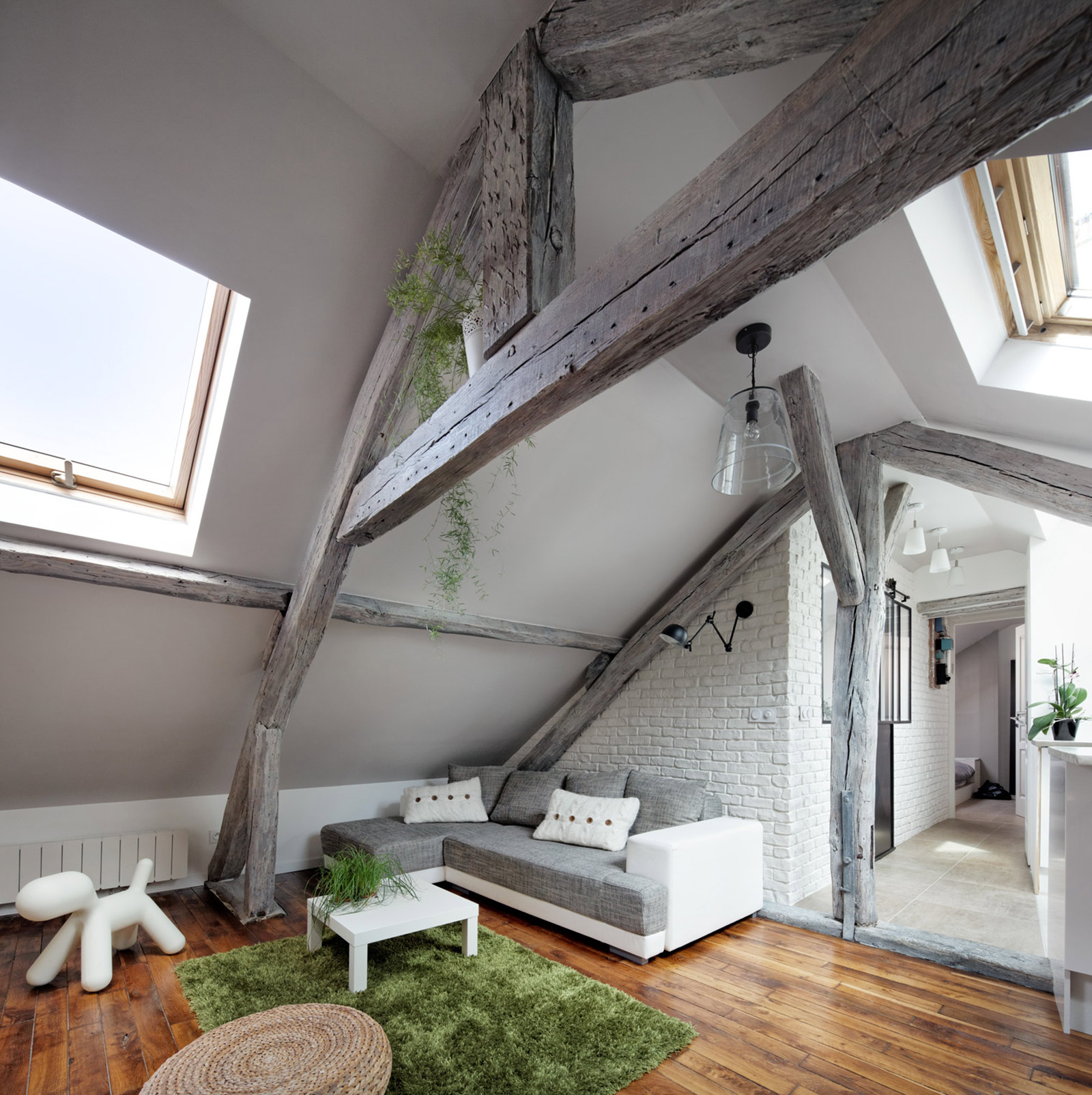 Small Attic In Paris — Shoebox Dwelling | Finding comfort, style and ...