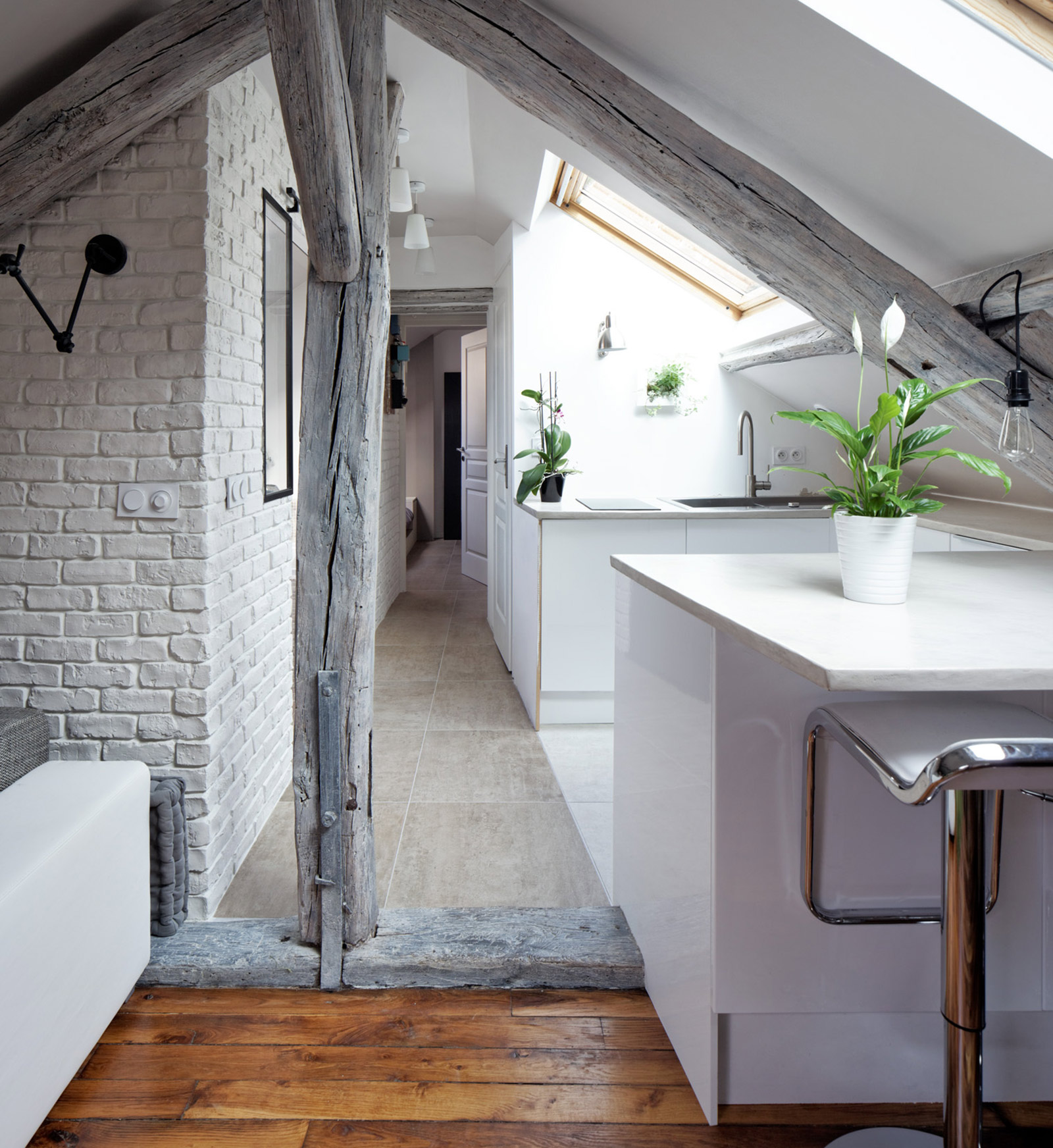 Small Attic In Paris — Shoebox Dwelling | Finding comfort, style and ...
